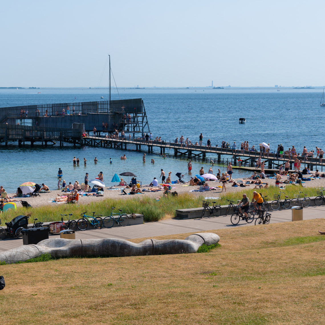 Havnebade og strand